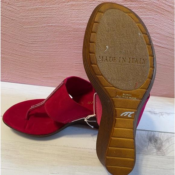 Contesa | Shoes | Contesa Italian Dark Pink Sandals Never Worn With ...